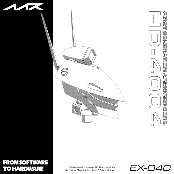 3D Printable EX-040 HD-4004 by To Hardware